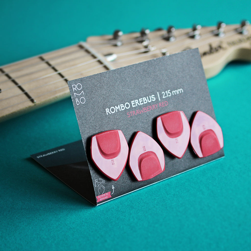 Guitar Pick Set Rombo Erebus (4 Guitar Picks) - 2.15 mm - ROMBO