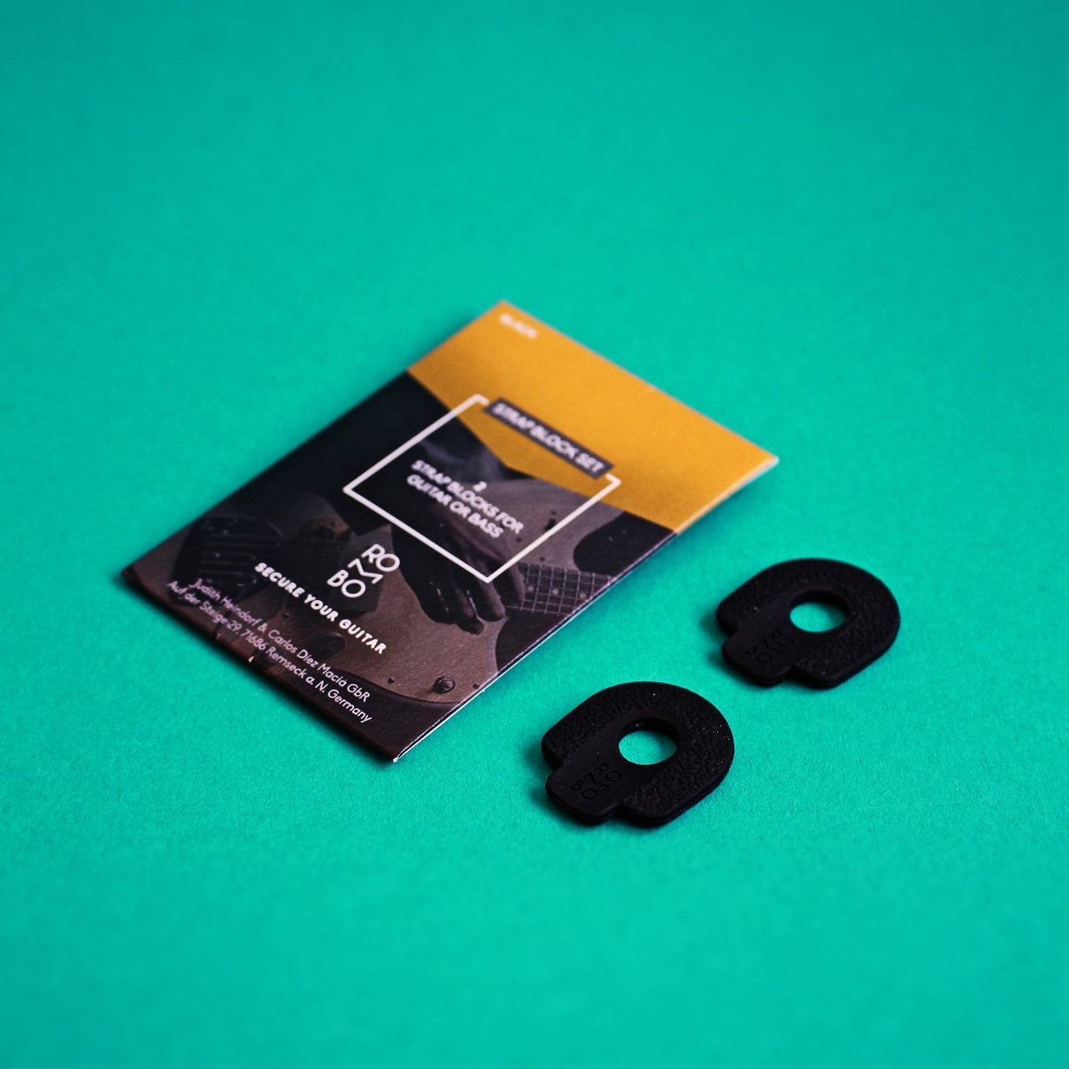 Guitar Strap Blocks Set Rombo (2 Strap Blocks) - ROMBO